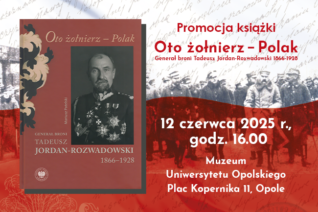 Profesor Mariusz Patelski będzie promował książkę w Muzeum UO ...